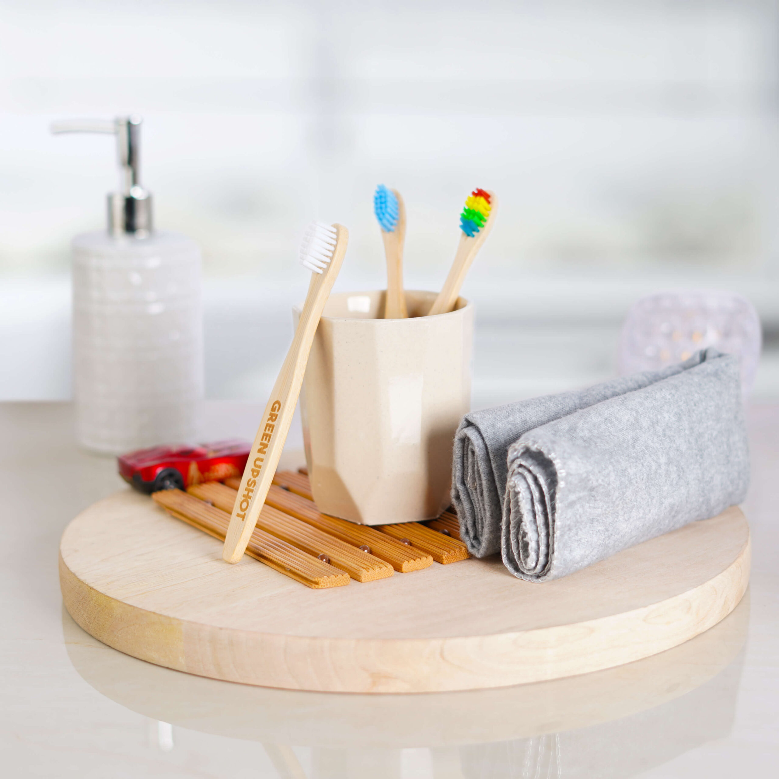Bamboo Toothbrush for Kids | Organic Toothbrush Pakistan - Green Upshot ...